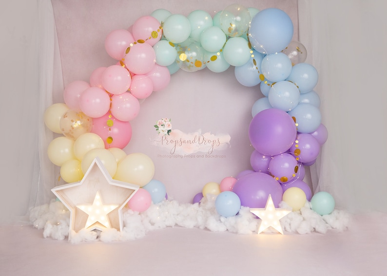 Photography Digital Backdrop Background Cake Smash First - Etsy