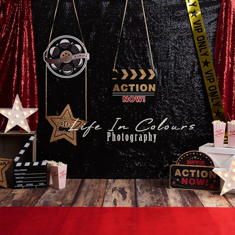 Hollywood Backdrop - Etsy