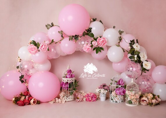 Photography Printed Backdrop Background Cake Smash First | Etsy