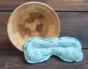 Rice Filled Eye Mask - Etsy