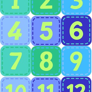 Months of the Year, Calendar Squares, Years, Holidays, Under the Sea ...