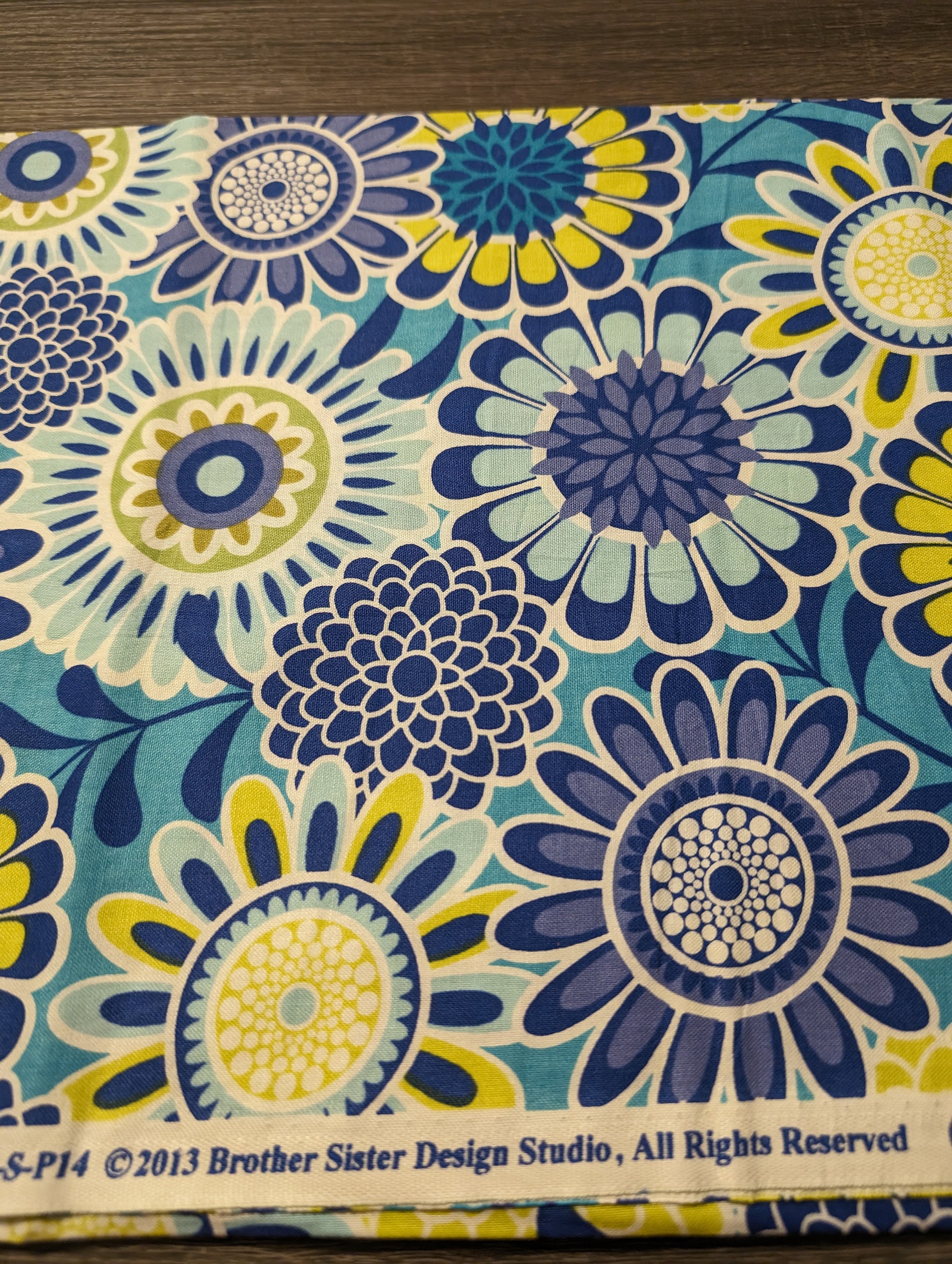 Flower Fabric by Brother Sister Design Studio - Etsy