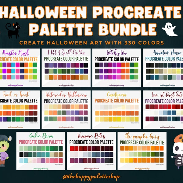 Witch Color Palette - Etsy