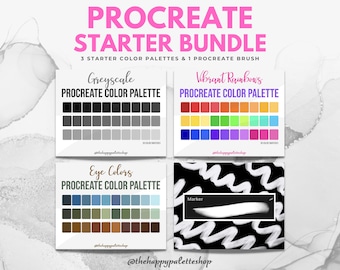 Citrus Procreate Color Palette Lettering Digital Art - Etsy