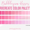 Pastel Goth Procreate Color Palette Lettering Digital Art Digital ...