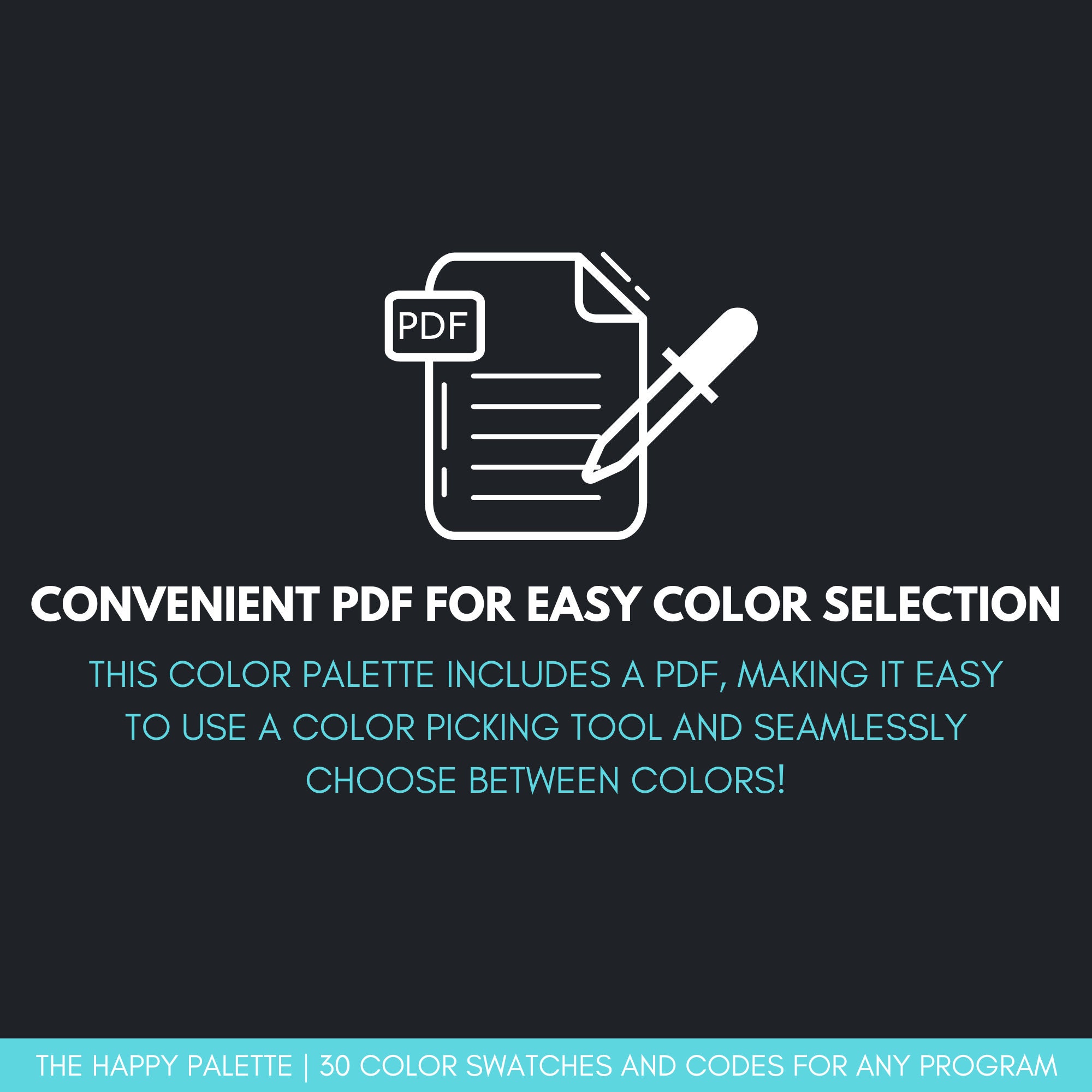 Rainbow Color Palette With Hex Codes & Rgb Codes, Procreate Swatches ...