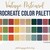 Warm Tones Procreate Color Palette Lettering Digital Art Digital ...