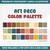 Pastel Goth Color Palette, Hex Codes, Rgb Codes, Procreate Swatches ...