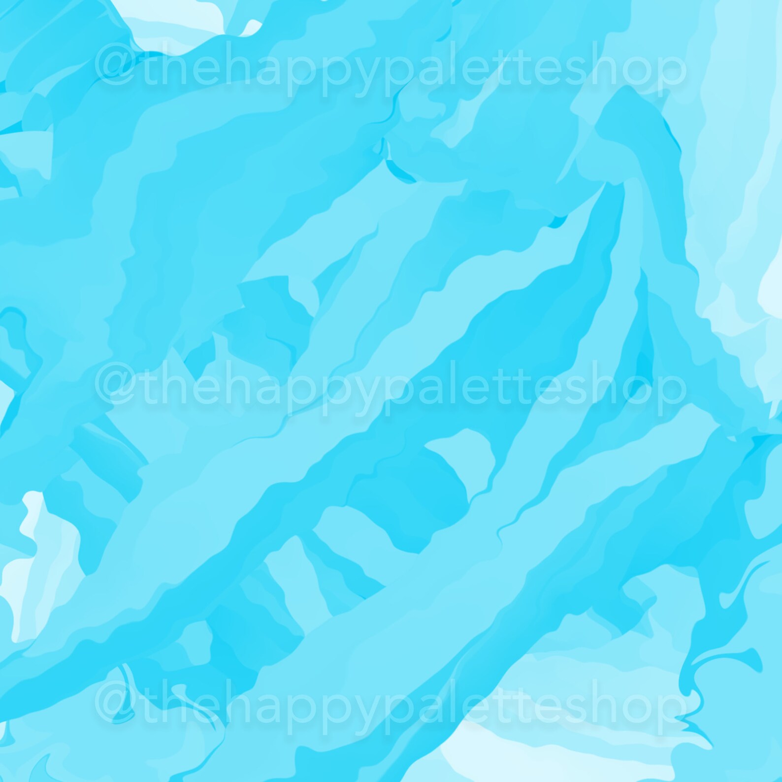 Winter Blue Procreate Color Palette | Palette | Lettering | Digital Art ...