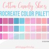 Goth Color Palette With Hex Codes & Rgb Codes, Procreate Swatches ...