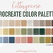 Aesthetic Procreate Color Palettes Bundle | Lettering | Digital Art ...