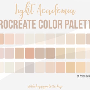 Aesthetic Procreate Palettes Bundle | Lettering | Digital Art ...