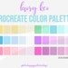 Aesthetic Procreate Palettes Bundle | Lettering | Digital Art ...