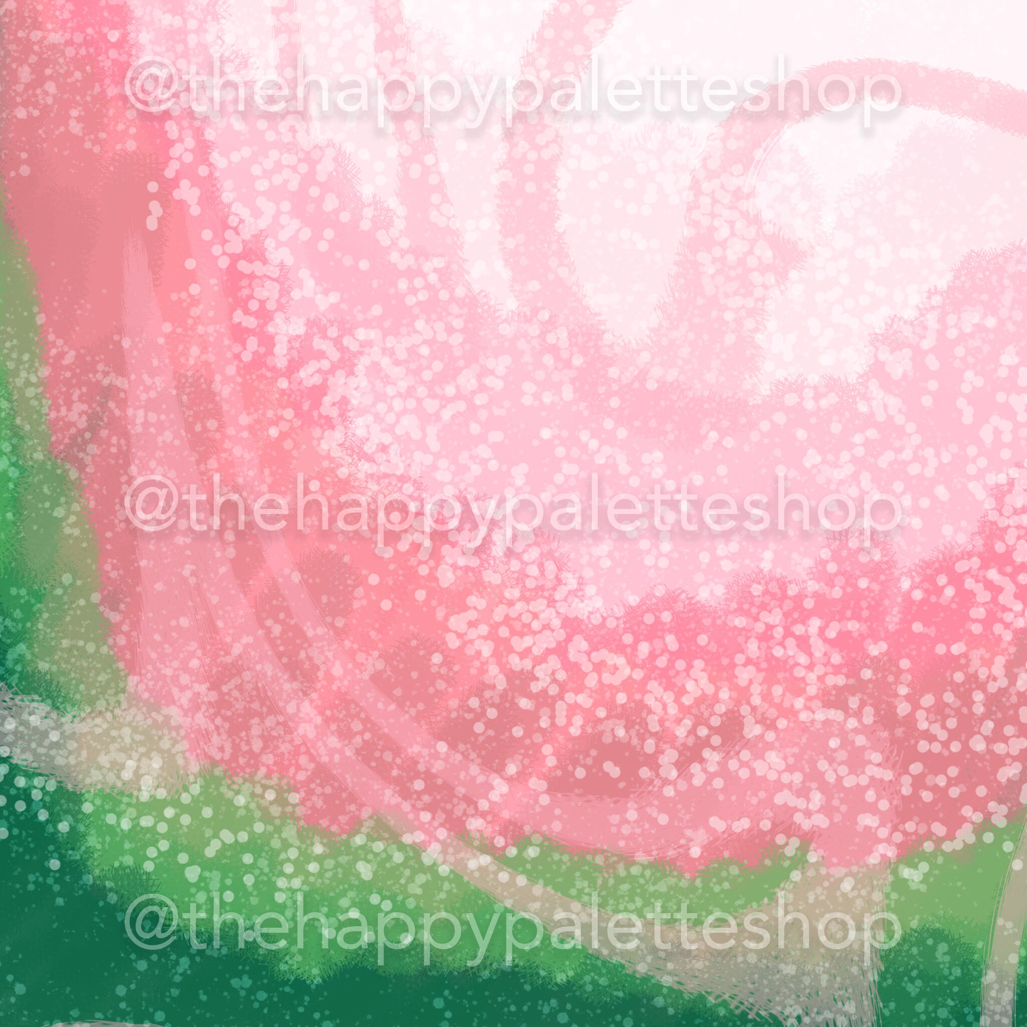 Pink Procreate Color Palette | iPad Lettering | Digital Art | Green ...