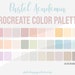 Aesthetic Procreate Palettes Bundle | Lettering | Digital Art ...
