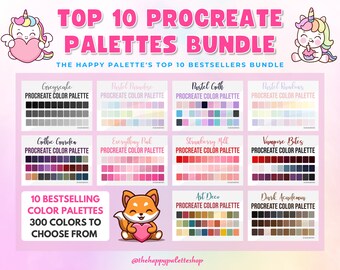 Gothic Enchantress Procreate Color Palette DIGITAL - Etsy Australia