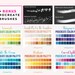Summer Procreate Color Palettes Bundle | Digital Art & Lettering ...
