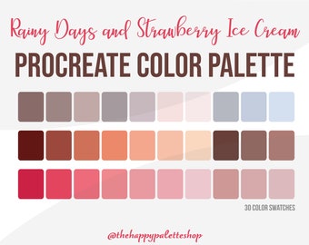 Procreate Holographic Gradient Colour Palette - Etsy