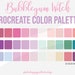 Aesthetic Procreate Color Palettes Bundle | Lettering | Digital Art ...
