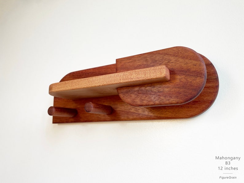 Small Entryway Organization Key Holder Wall Mount Coat Rack - Etsy