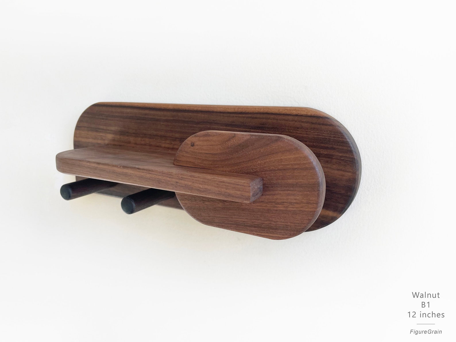 Small Entryway Organization Key Holder Wall Mount Coat Rack - Etsy