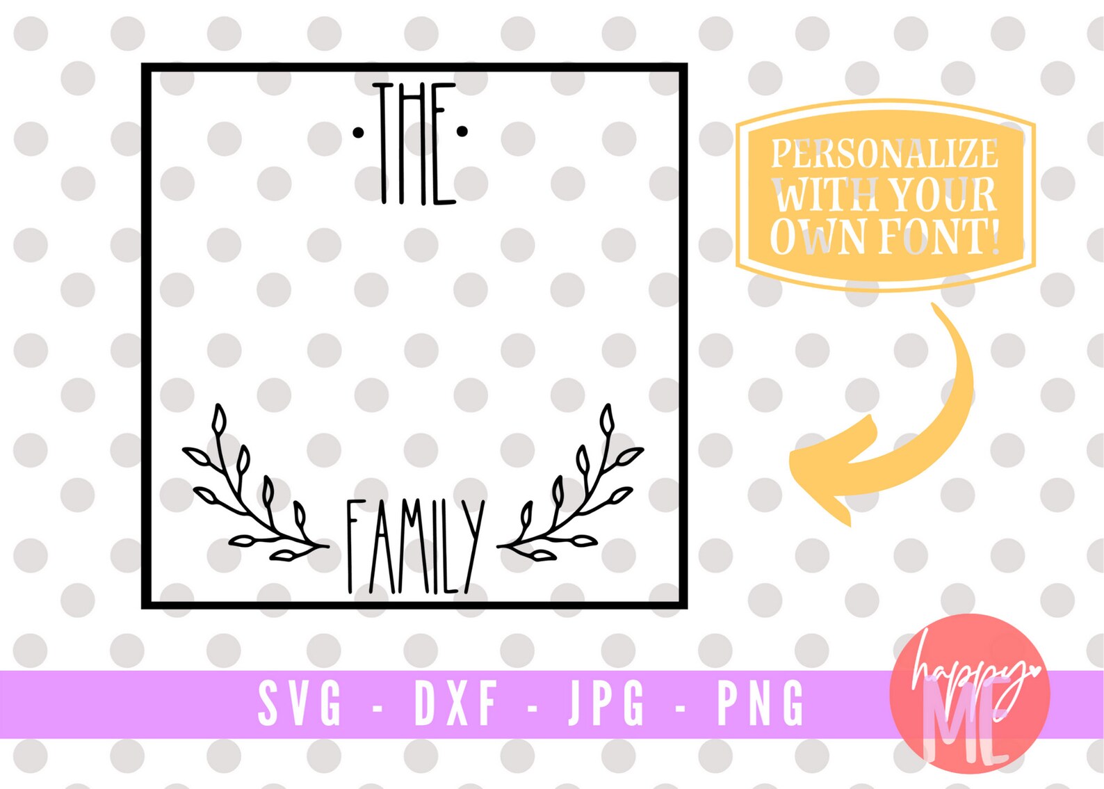 Family Name Sign SVG, Box Family Sign Svg, Cricut Signs Svg, Last Name ...