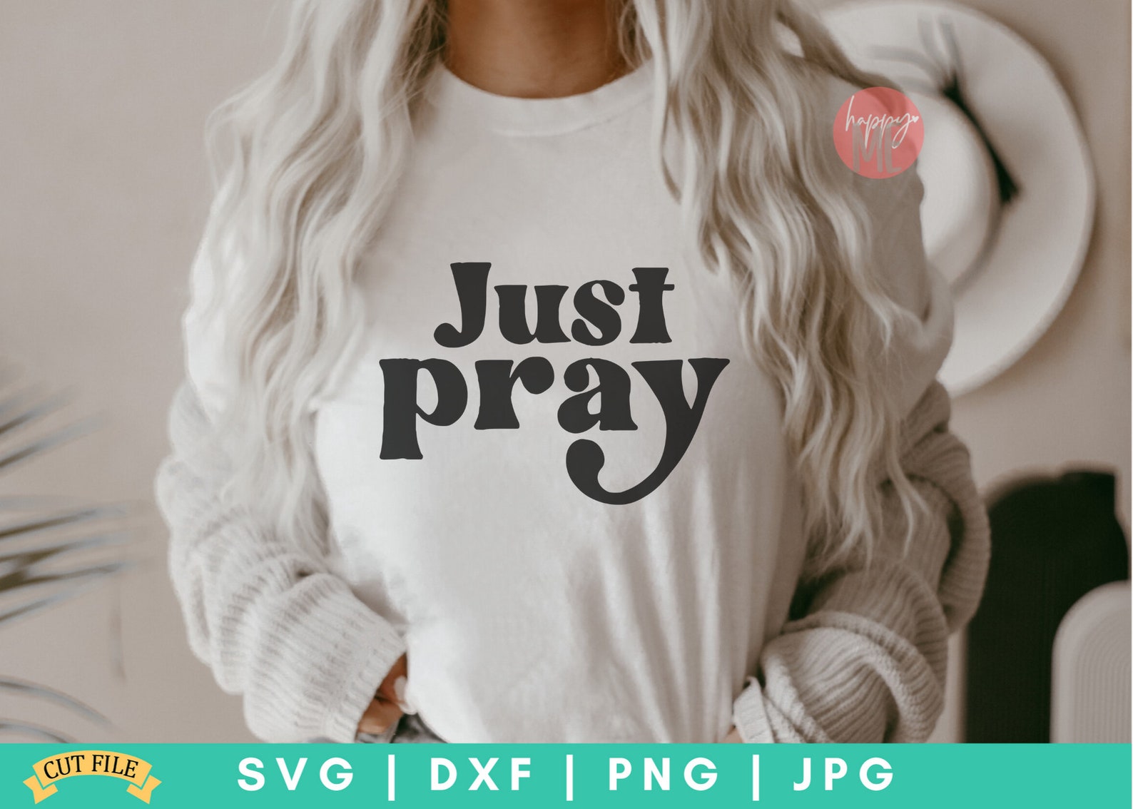 Just Pray SVG but First Pray SVG Prayer Warrior Svg Dxf and - Etsy