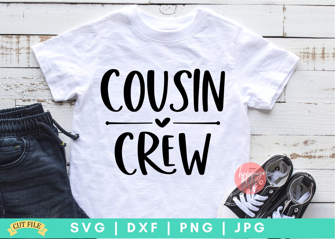 Cousin Crew SVG, Cousin Squad SVG, Cousin Tribe Svg, Cousin SVG File ...