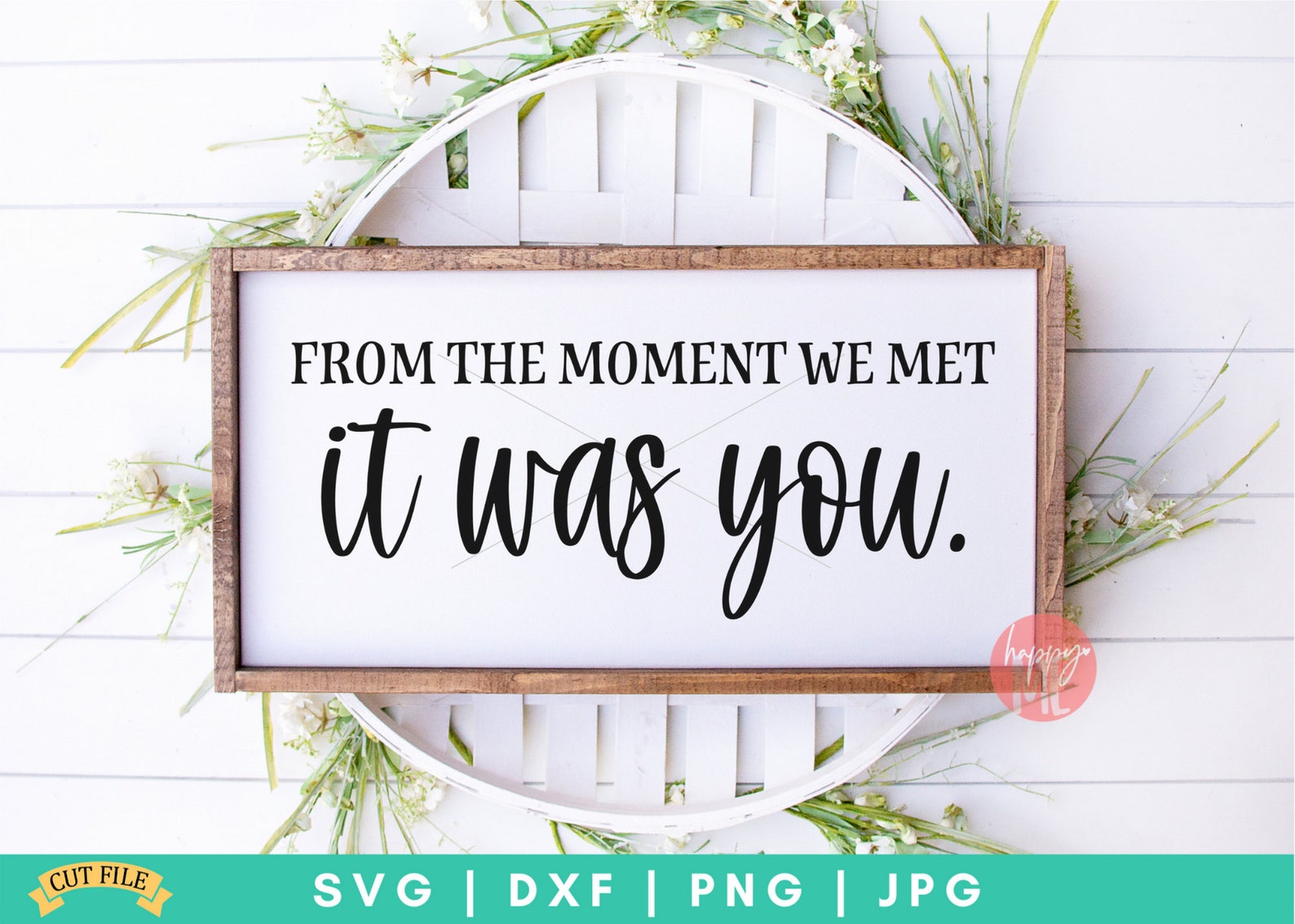 From the Moment We Met SVG It Was You SVG Valentines Svg - Etsy