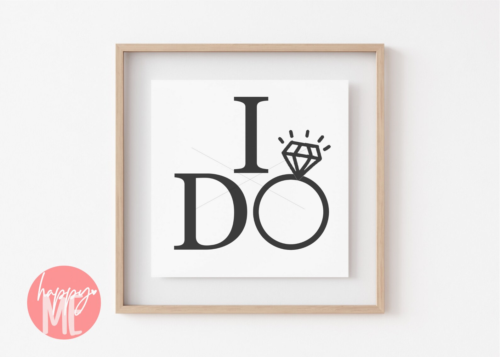 I Do SVG I Said Yes SVG Engagement svg dxf and png instant | Etsy
