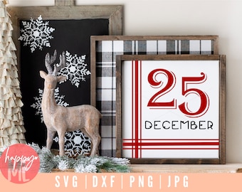 December 25 Sign - Etsy