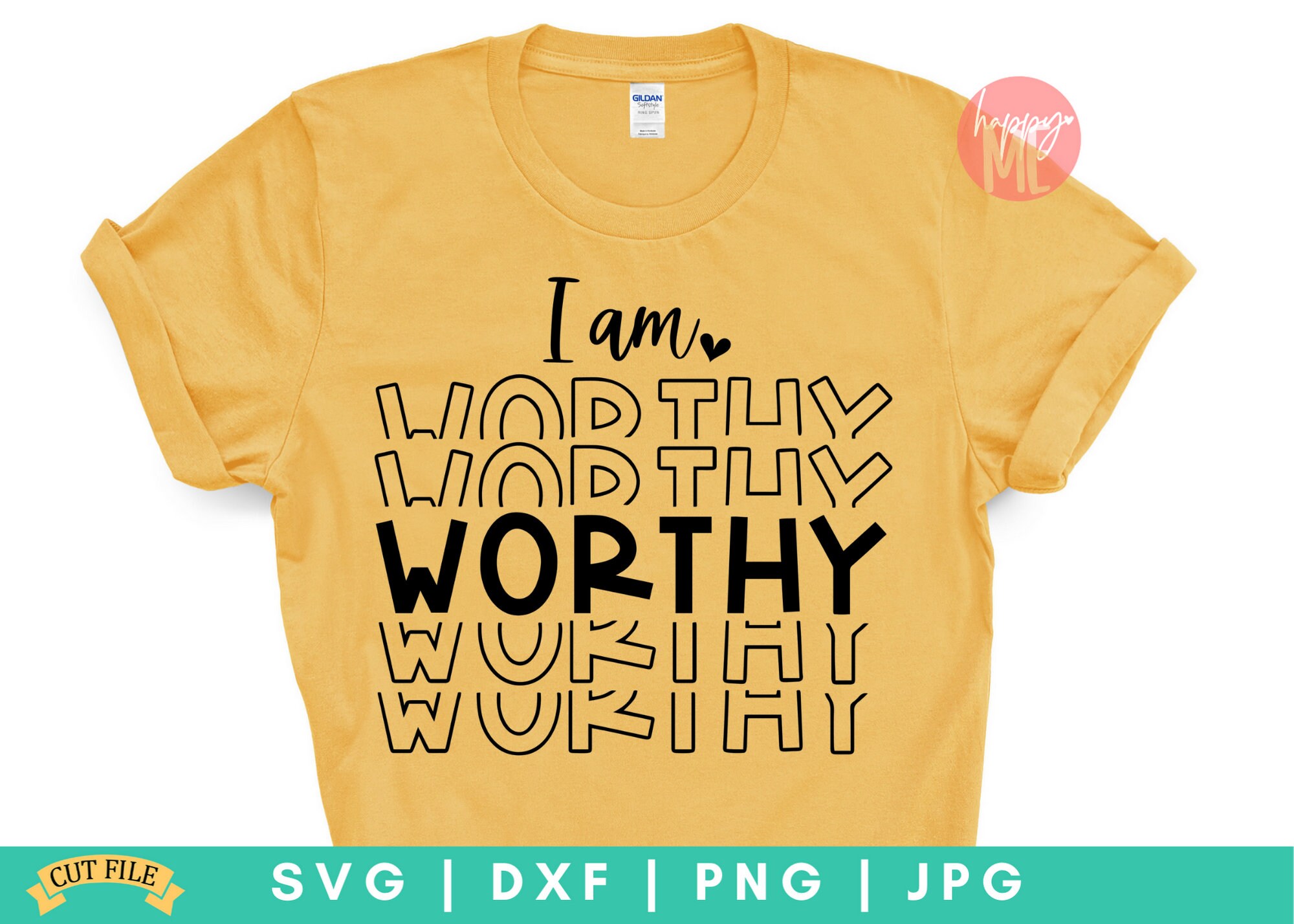 I Am Worthy SVG Worthy SVG so Will I Svg Chosen SVG - Etsy