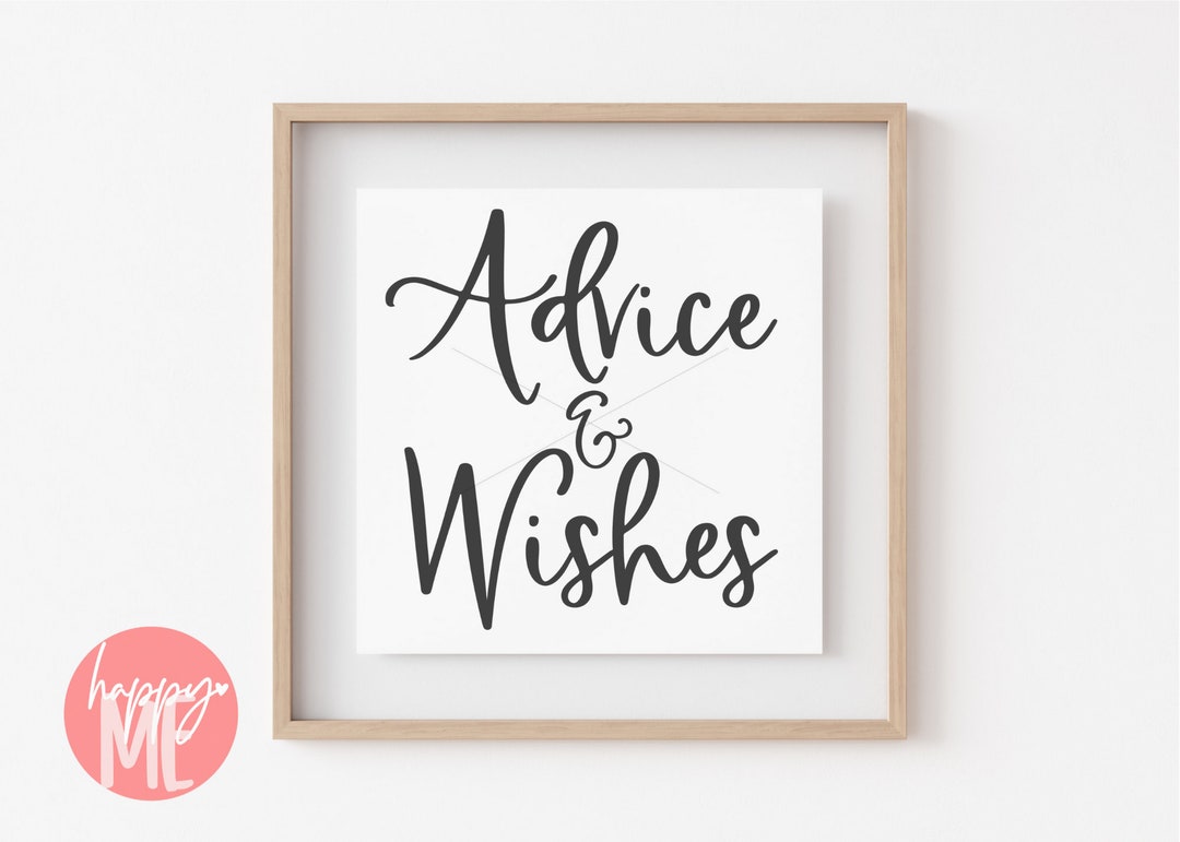 Advice and Wishes SVG, Cards and Gifts Svg, Cards and Wishes SVG ...
