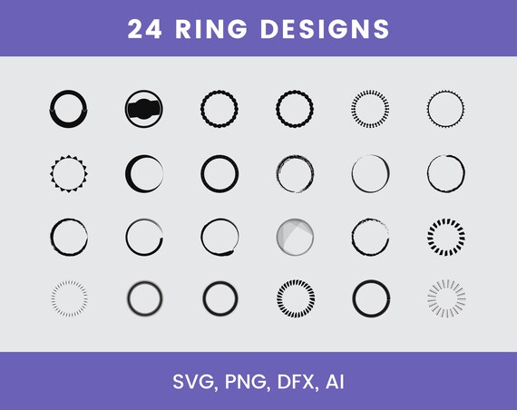 24 Unique Badges Svg / Vector Badges Svg / Files for Cricut / | Etsy