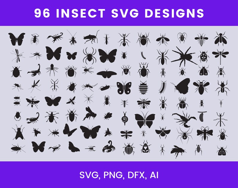 96 Insectos, Diseños de mariposas, Svg / Vector badges svg / Archivos ...