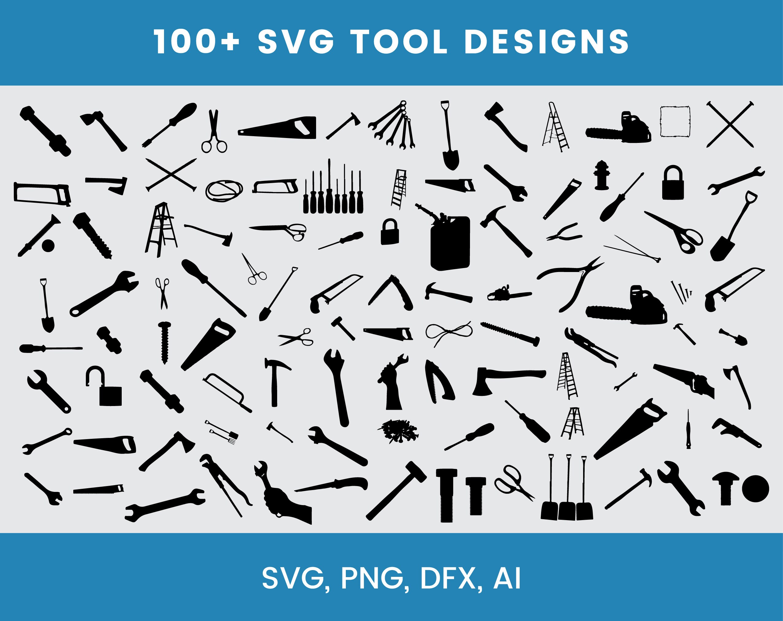 100 SVG Tools, Vector Logo Tools, Cricut SVG Tools - Etsy