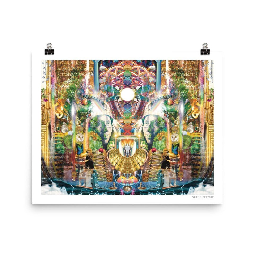 SHAMANIC Poster - Giclée Art, Shaman Art, Shaman Poster, Native Indian ...