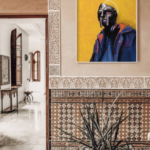 MF DOOM Art - Mf Doom Wall Art, Mf Doom Poster, Mf Doom Prints, Hip Hop ...