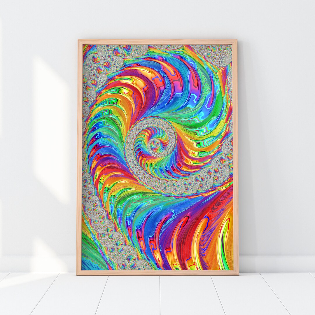 MANDELBROT SET- Giclée Print, Mandelbrot Art, Fractal Poster, Fractals ...