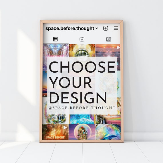 CHOOSE Your Favourite Design From My Instagram Page | Etsy