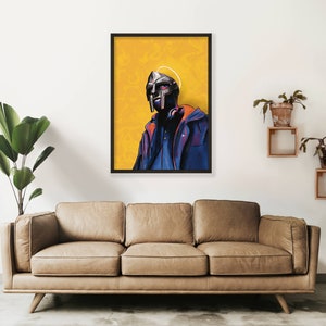 MF DOOM Art - Mf Doom Wall Art, Mf Doom Poster, Mf Doom Prints, Hip Hop ...