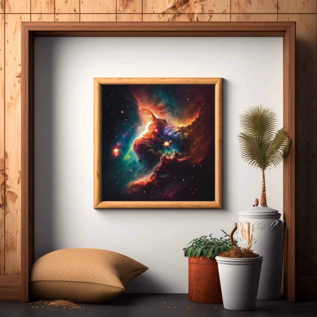 DEEP SPACE PRINTABLE - Universe Art, Space Poster, Cosmic Print ...