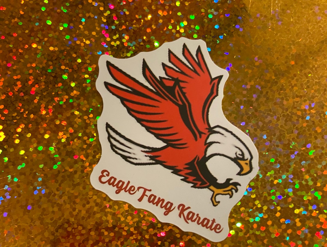 Eagle Fang Karate Cobra Kai Team Logo Eagles Waterproof Vinyl - Etsy