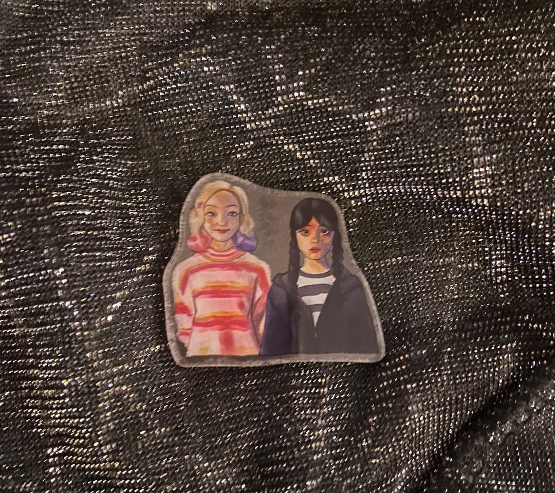Handmade Mini Resin Wednesday Addams Enid Sinclair Best Friends Bff ...