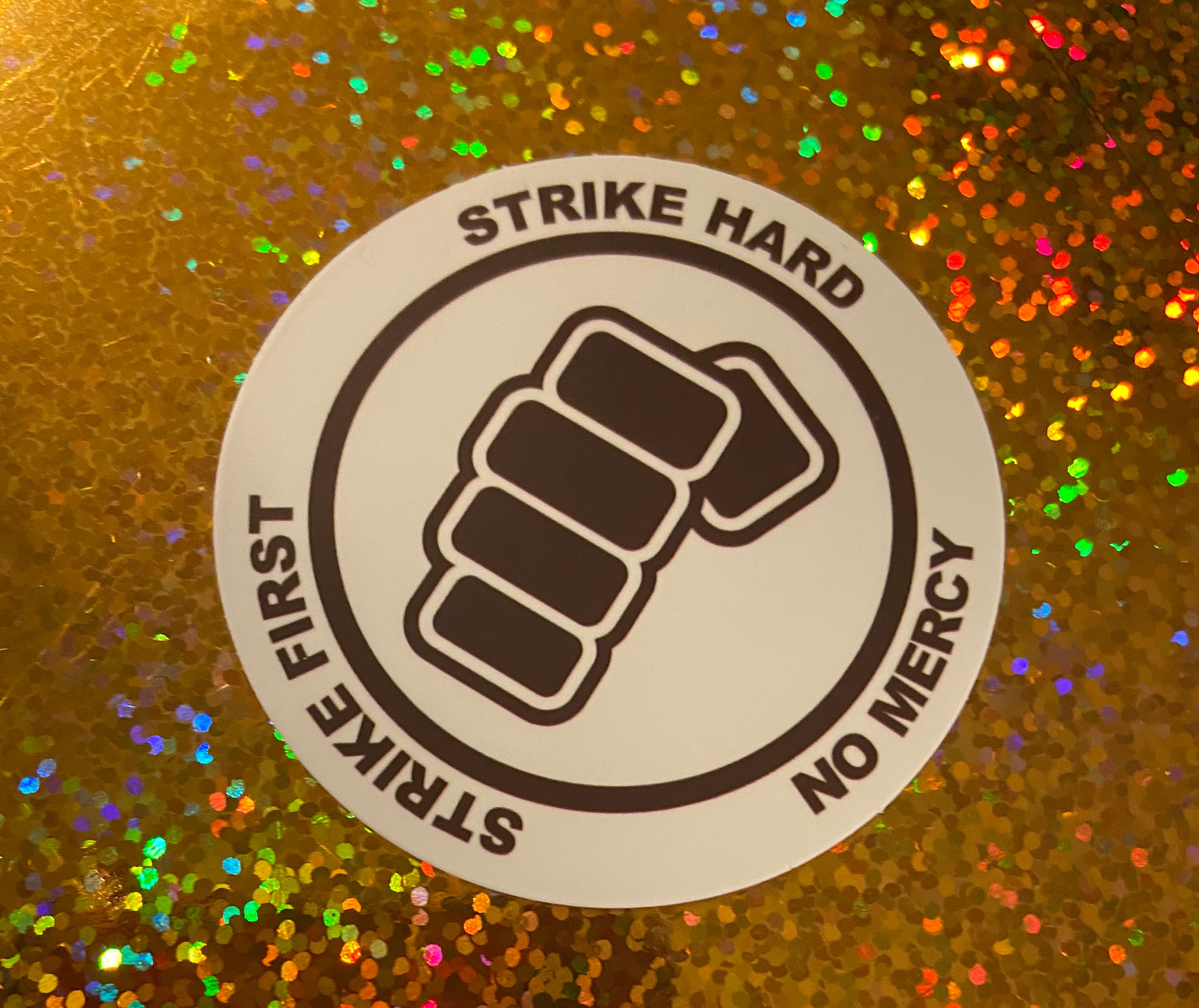 Cobra Kai Fist B/W Dojo Logo Lightweight Vinyl Waterproof Decl Small ...