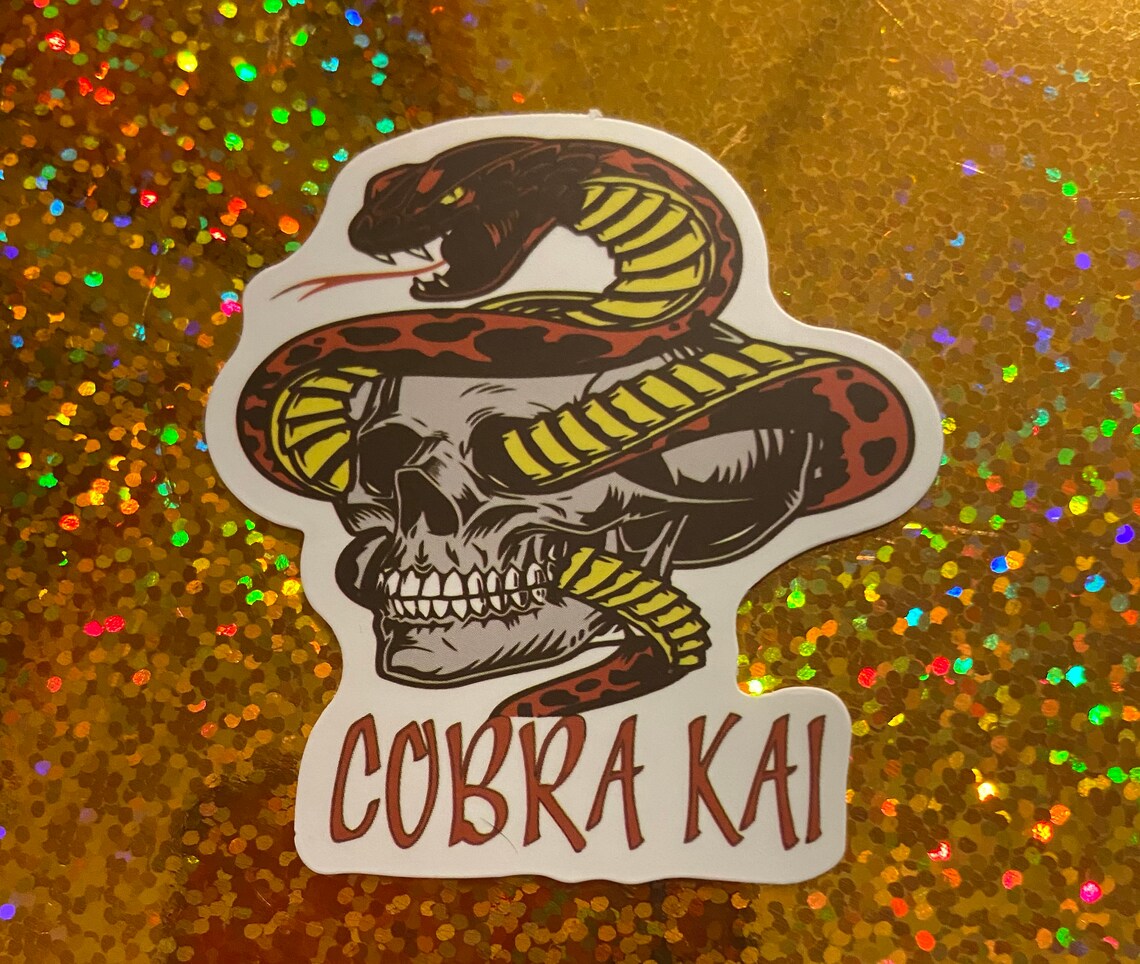 Cobra Kai Tattoo Skull Snake Karate Kid Dojo Fist Punch Matte - Etsy Canada