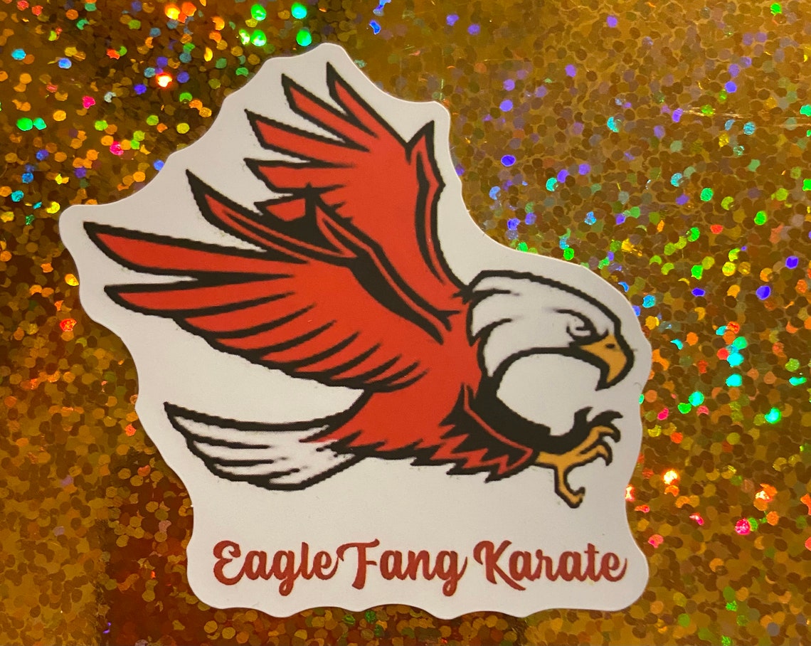 Eagle Fang Karate Cobra Kai Team Logo Eagles Waterproof Vinyl - Etsy