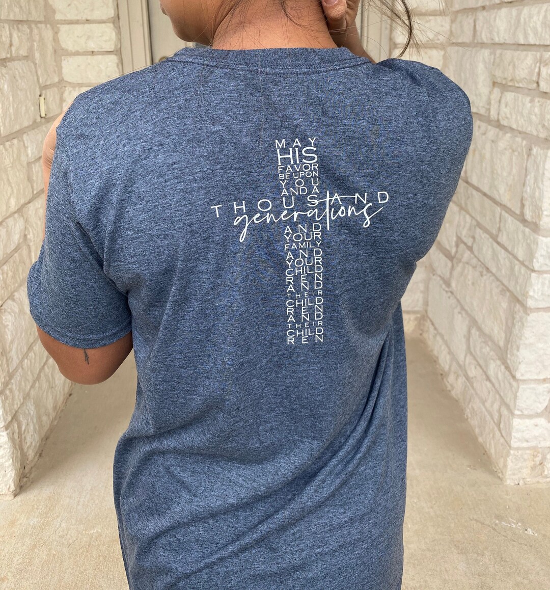 The Blessing Shirt Christian Tshirt Christian Apparel - Etsy