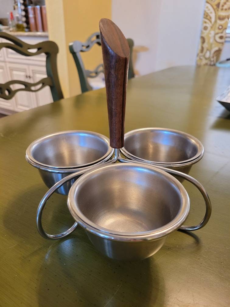 Kitchen & Dining Serving Utensils Vintage Tripod stainless steel ...