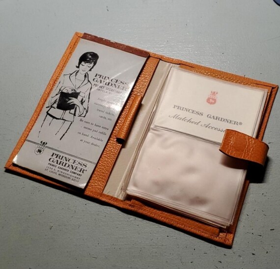 Princess Gardner Orange Pocket Secretary Wallet Mid C… - Gem